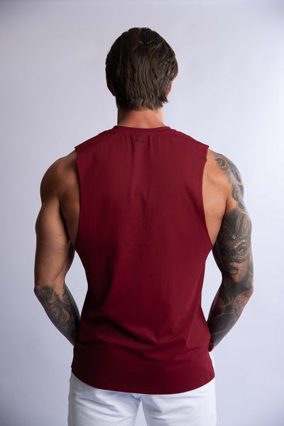 Men's crew cotton tank | Hard Hitters Gym Apparel